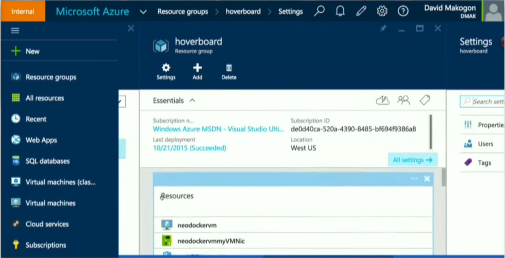 Using Neo4j to automate deployments with Docker on Azure