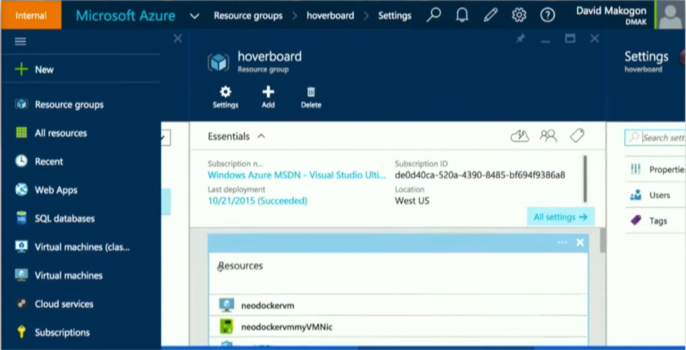 Using Neo4j to automate deployments with Docker on Azure