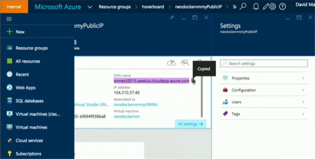Using Neo4j to automate deployments with Docker on Azure