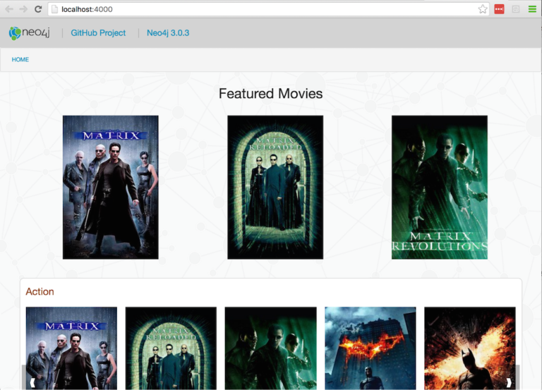 Just for Node.js & React.js Developers: A New Neo4j Movies Template