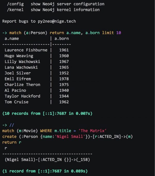 Py2neo v4: The Next Generation - Graph Database & Analytics