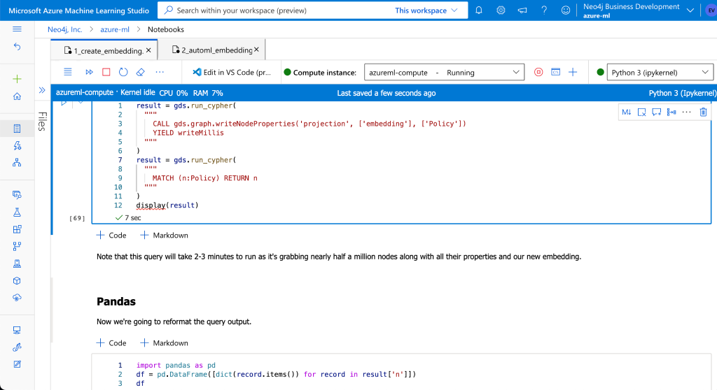 Better AI With Neo4j and Azure Machine Learning
