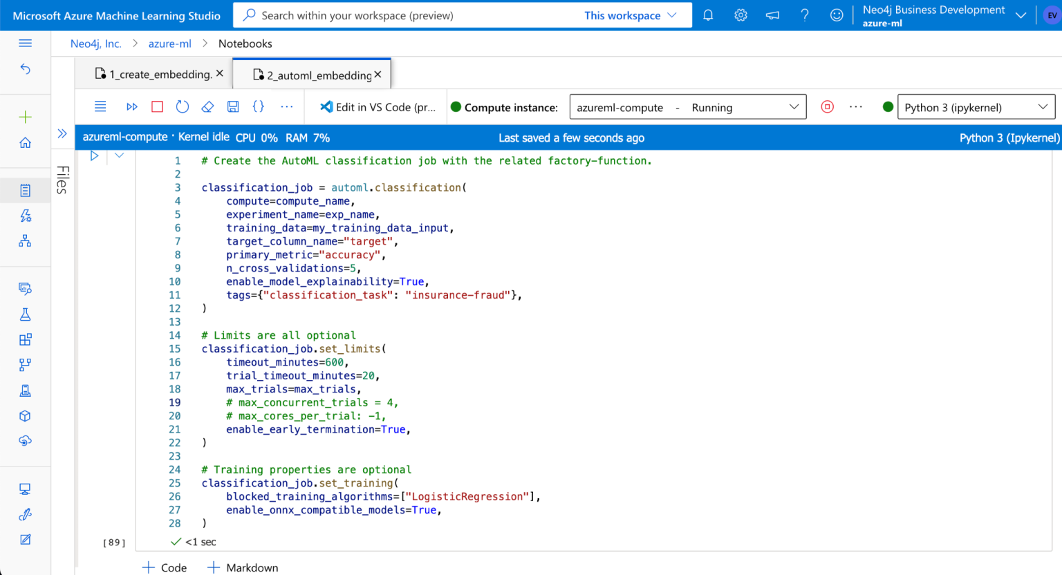 Better AI With Neo4j and Azure Machine Learning
