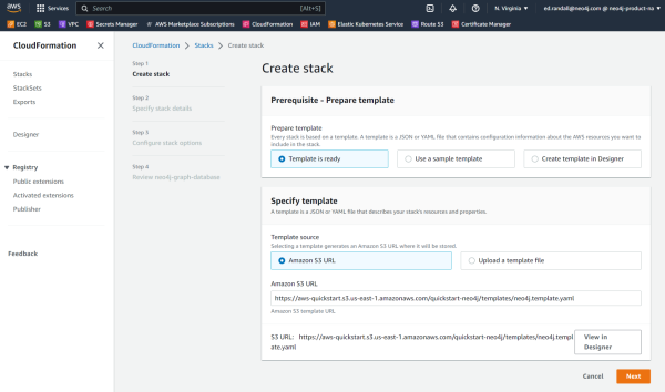Announcing the Newest Neo4j and AWS Partner Solution