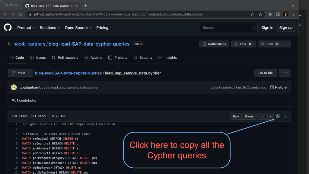 How to Explore SAP Sample Data in Neo4j – Graph for ERP Part 2