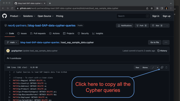 How to Explore SAP Sample Data in Neo4j – Graph for ERP Part 2