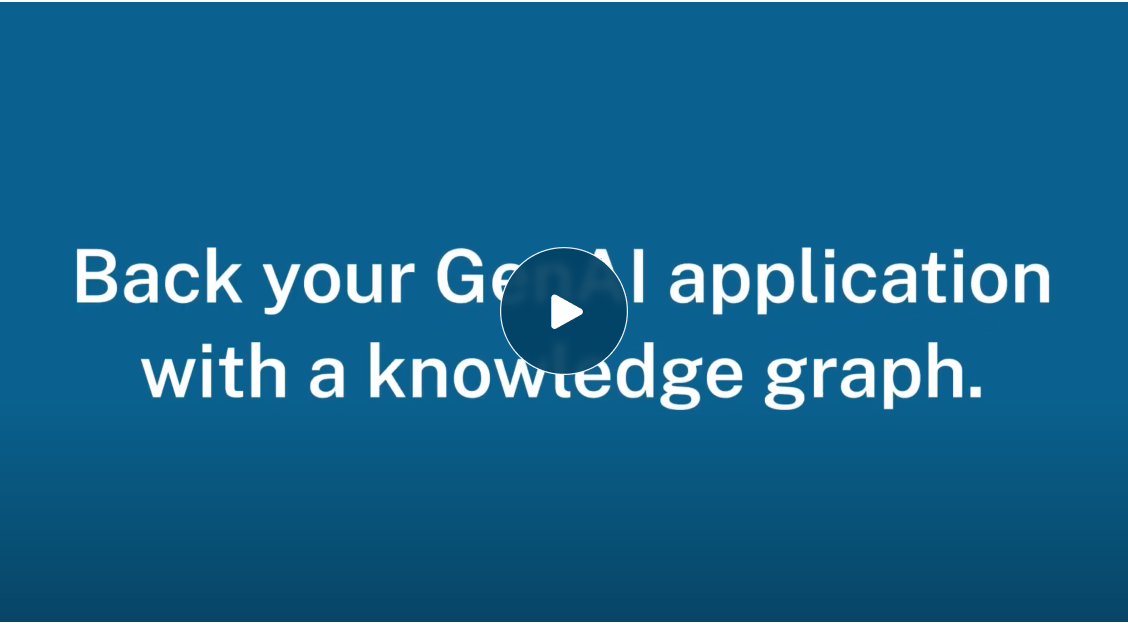 Generative AI - Ground LLMs with Knowledge Graphs