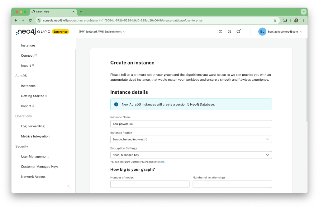 How to Configure AuraDB with AWS PrivateLink
