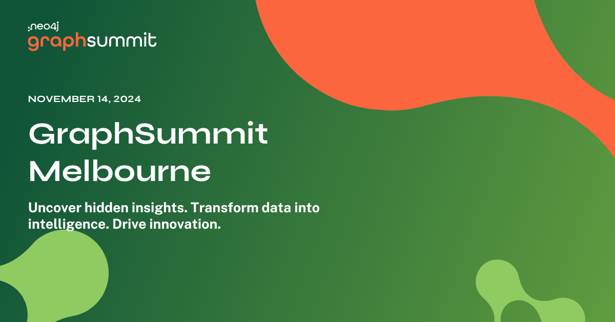 GraphSummit Sydney | Build With Graph and GenAI