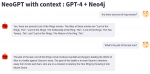 Context-Aware Knowledge Graph Chatbot With GPT-4 and Neo4j